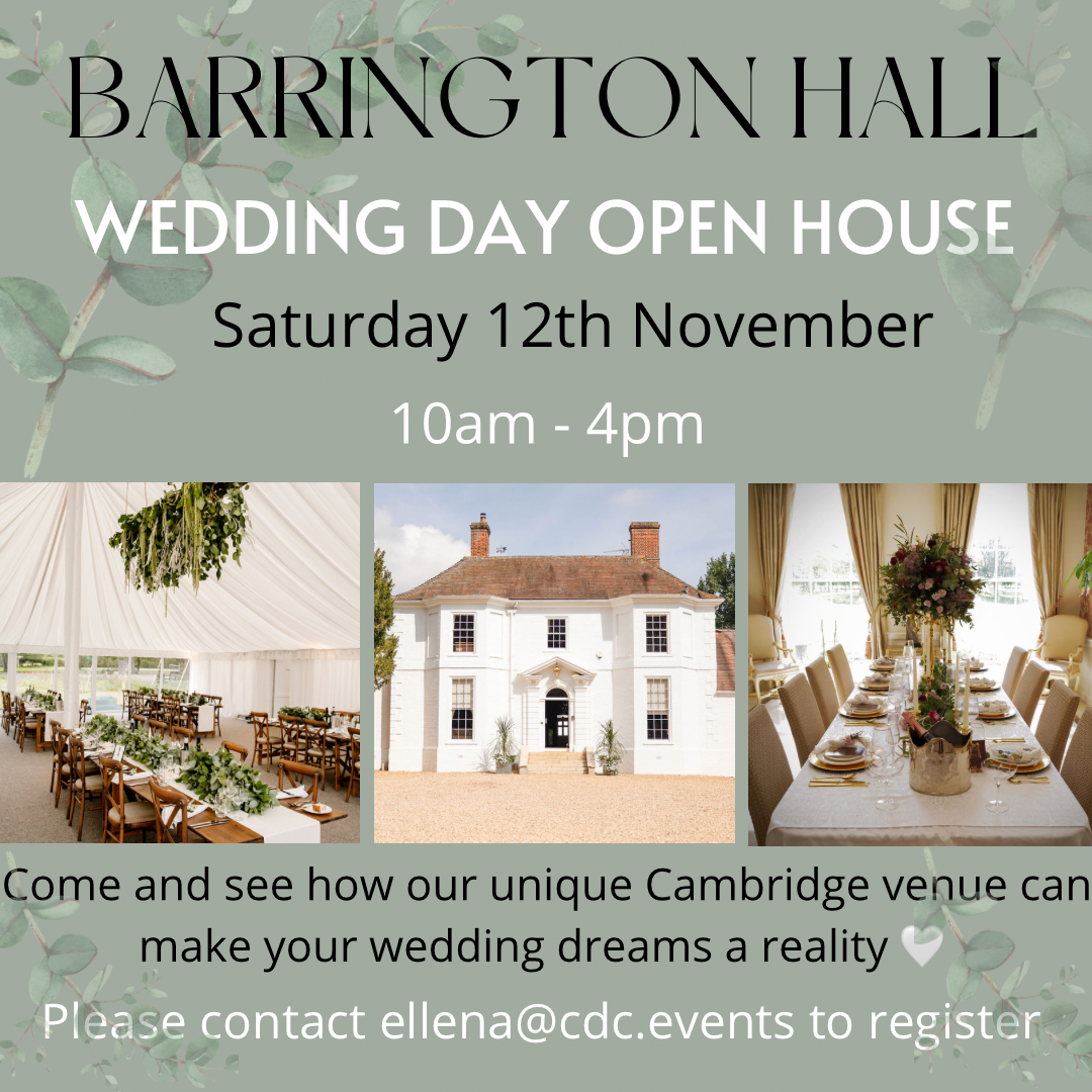 Barrington Hall - The Perfect Venue For Weddings & Events